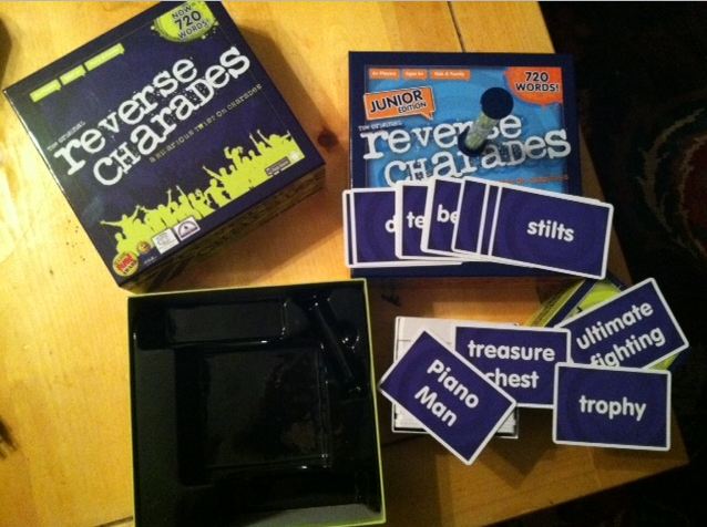 Reverse Charades: A NEW & FUN Game Review & Giveaway
