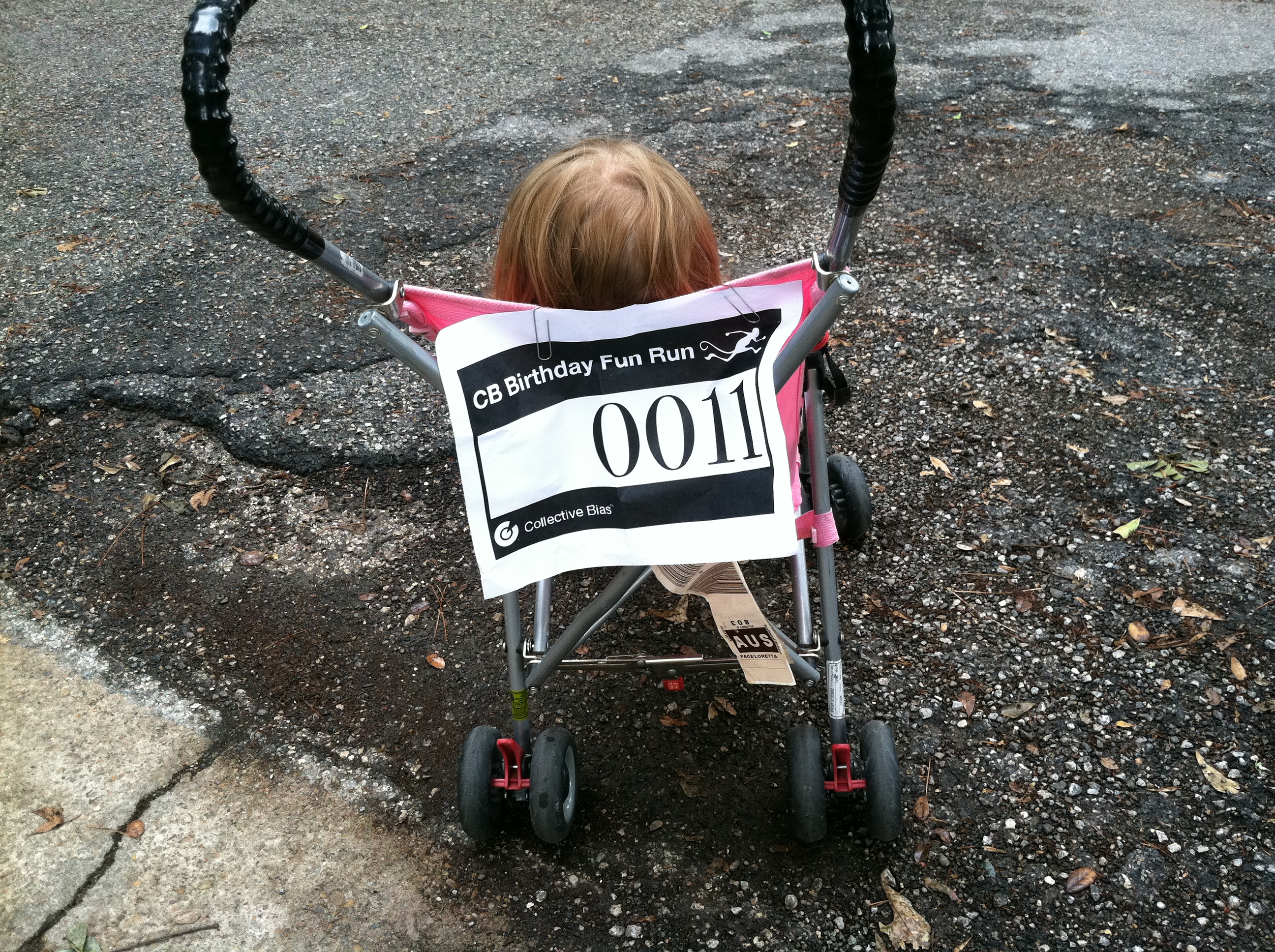 runner number - A Day in Motherhood
