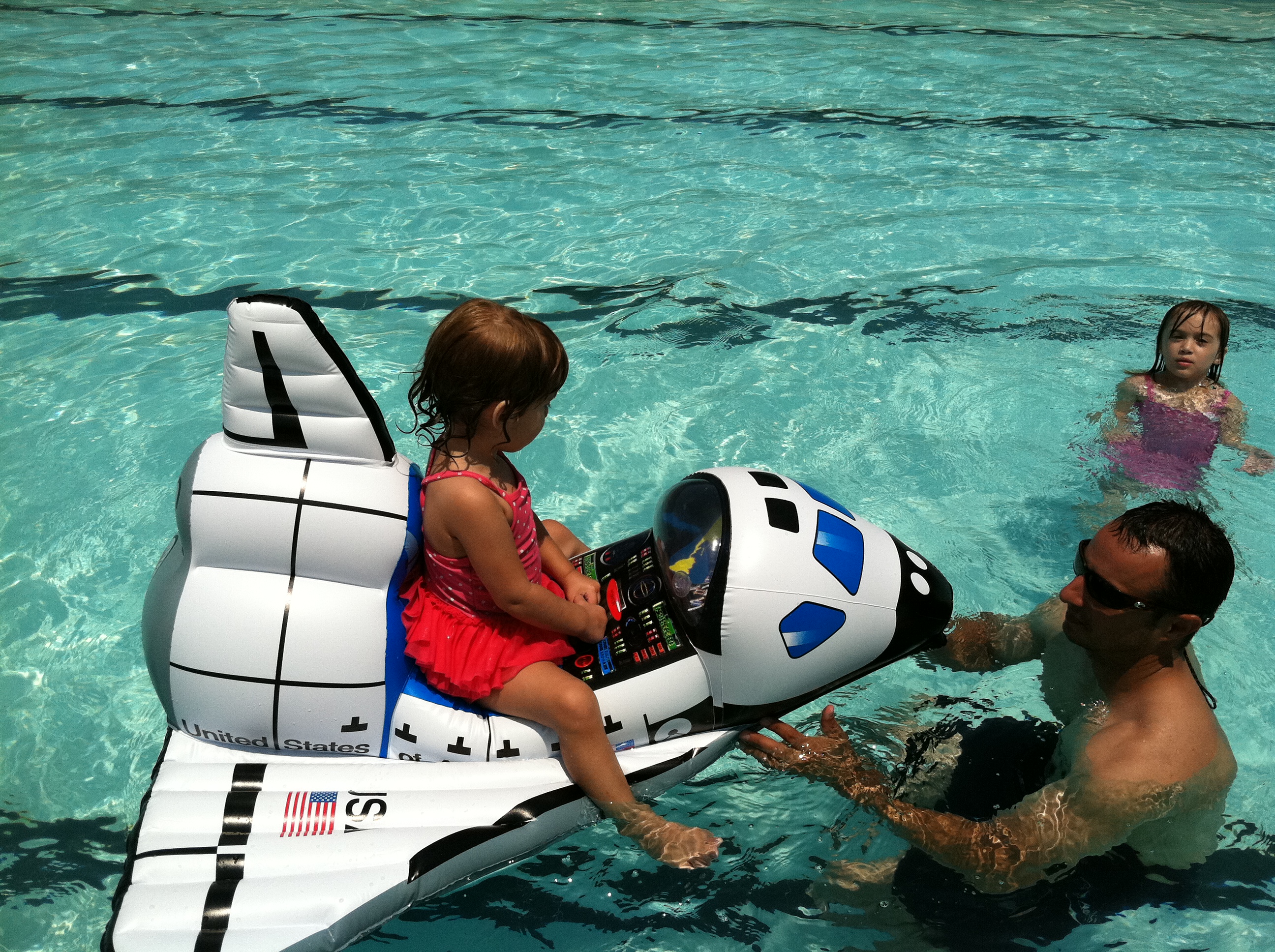 Jr Inflatable Space Shuttle - A Day in Motherhood