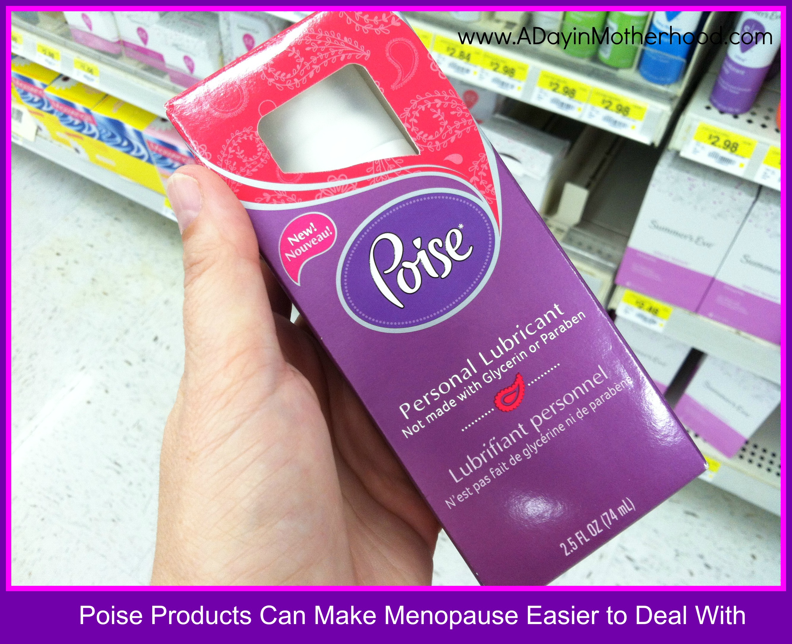 Poise Personal Lubricant #PoiseFab5 - A Day in Motherhood