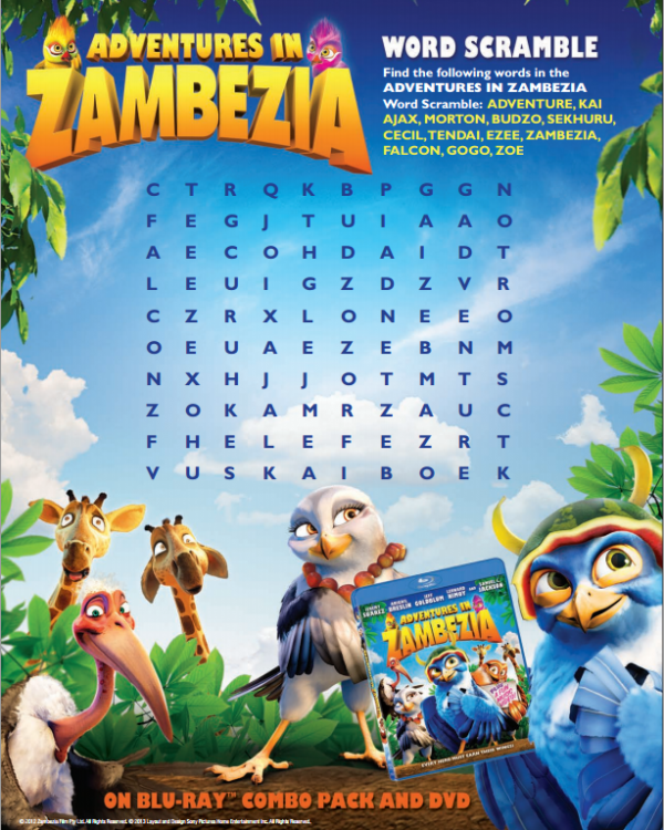 Adventures in Zambezia on Blu-Ray Combo Pack Will Entertain and THRILL Your Family + Giveaway ...