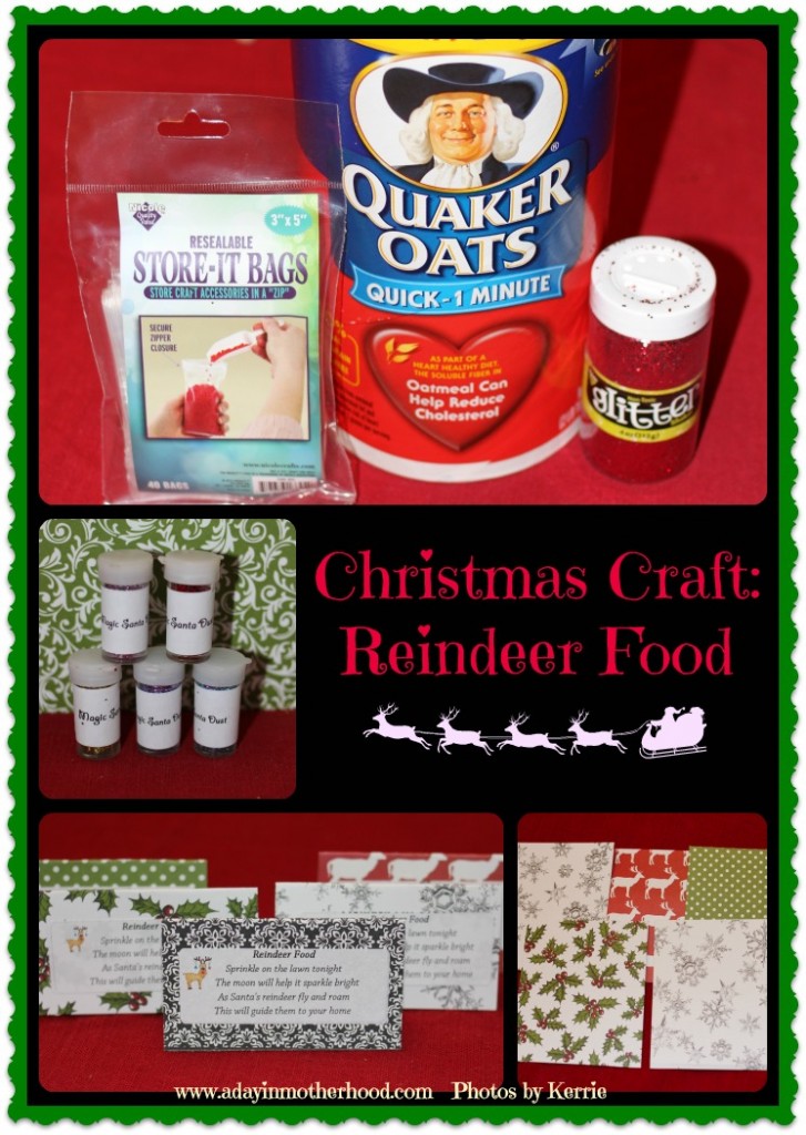 How to Make Reindeer Food