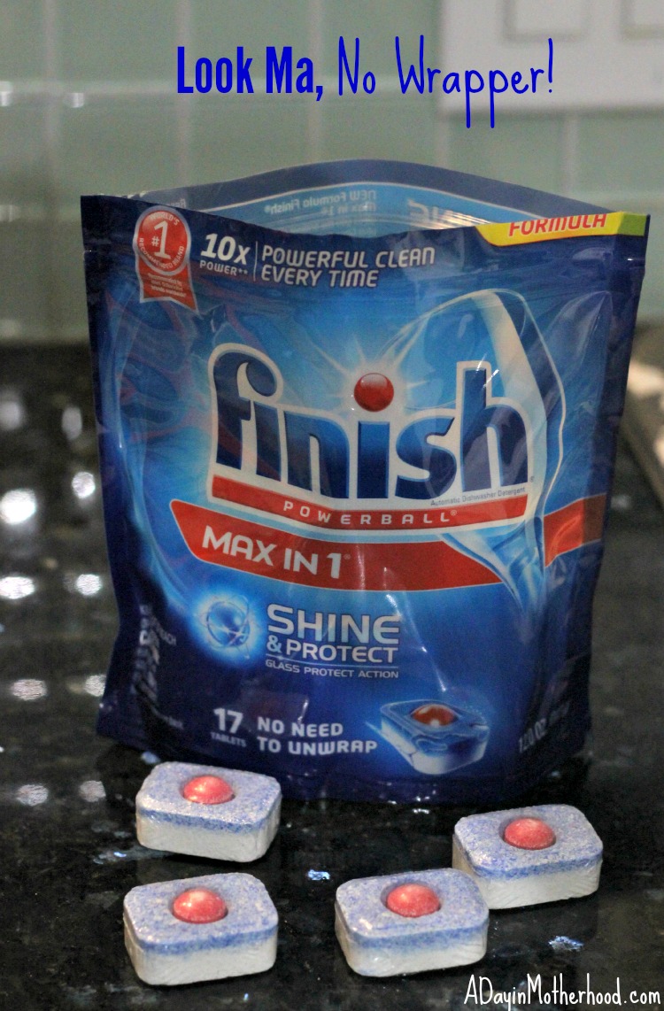Get the Cleanest Dishes with the Least Effort + WIN a Bag of Finish® Max