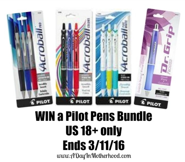 Be the Hero of Your Story with Pilot Pens + Pilot Pen Bundle Giveaway