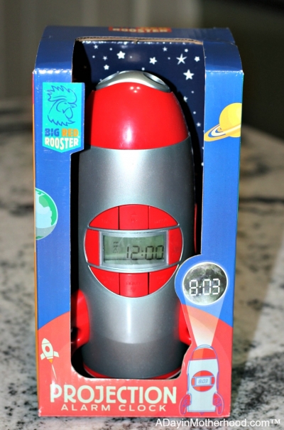 Rocket Ship Alarm Clock Review & Giveaway