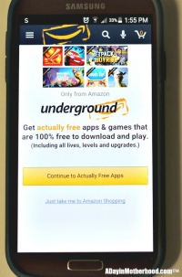 Amazon Underground Offers Actually FREE Apps for Kids and Adults!