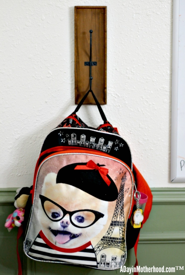 Easy Backpack Station Ideas & Donate $5 to Give Water to Kids