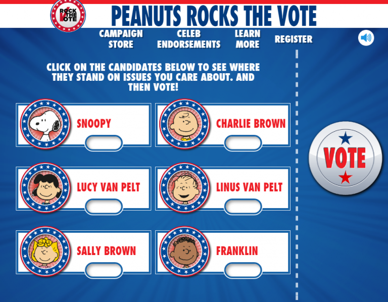 Rock the Vote with The Peanuts Prize Pack + FREE Printables for Kids