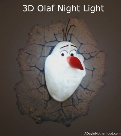 3DLIGHTFX Olaf 3D Night Light that Kids Love