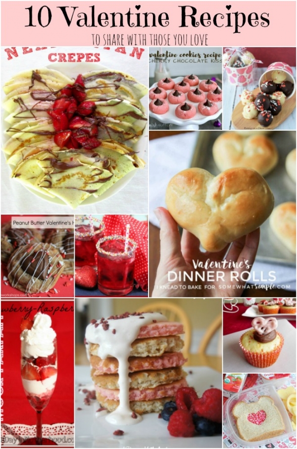 10 Valentine Recipes to Share with Those You love
