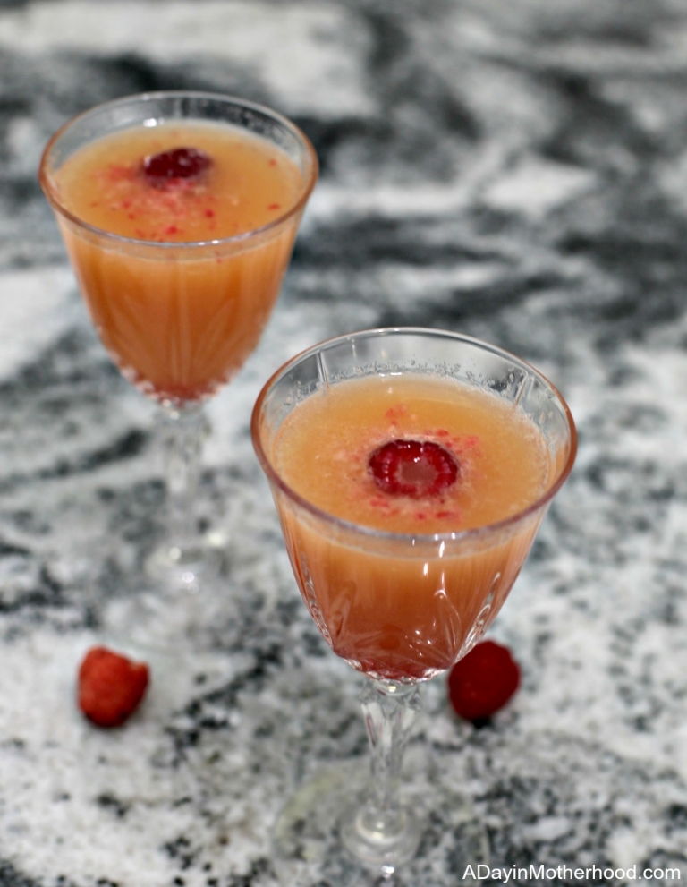 Raspberry Mimosa Mocktail Recipe