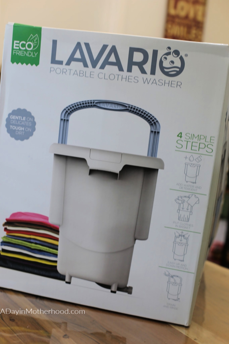 Wash Without Electricity with Lavario Portable Clothes Washer