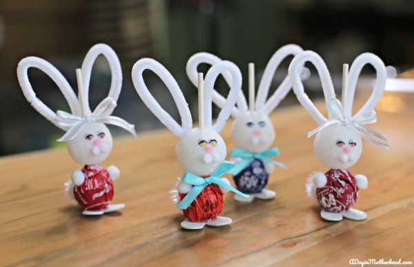 How to Make a Bunny Lollipops