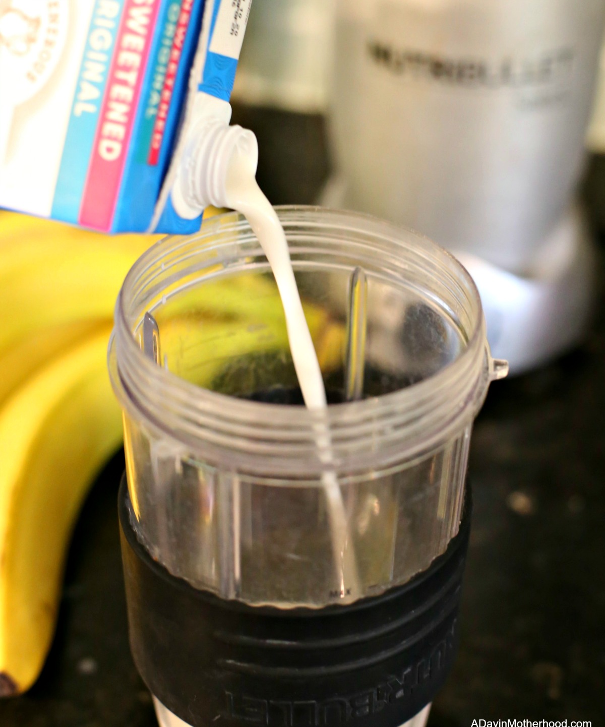 Chocolate Chip Banana Protein Shake with Extra Fiber