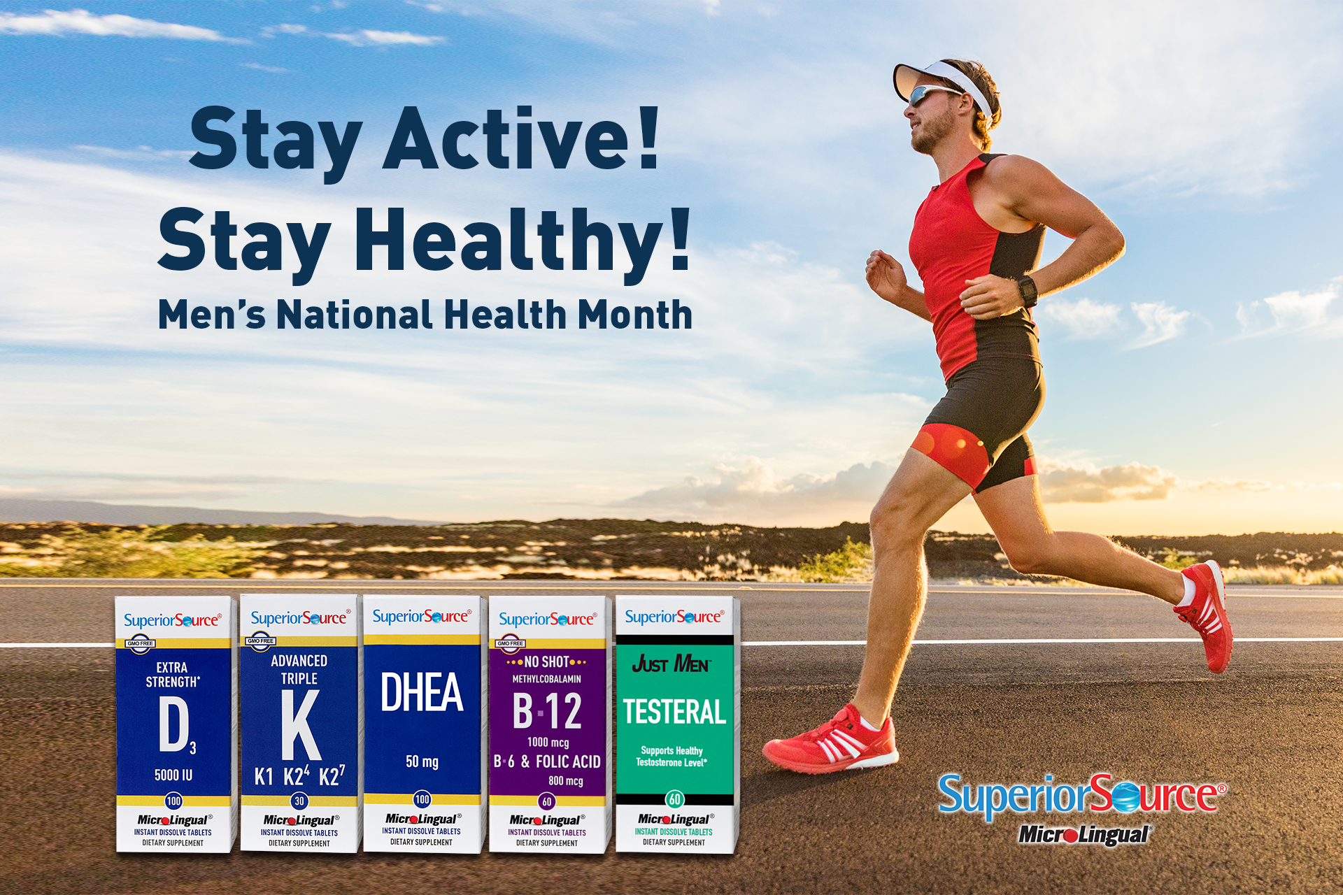 Stay Active & Stay Healthy + WIN a Supply of Superior Source Vitamins ...